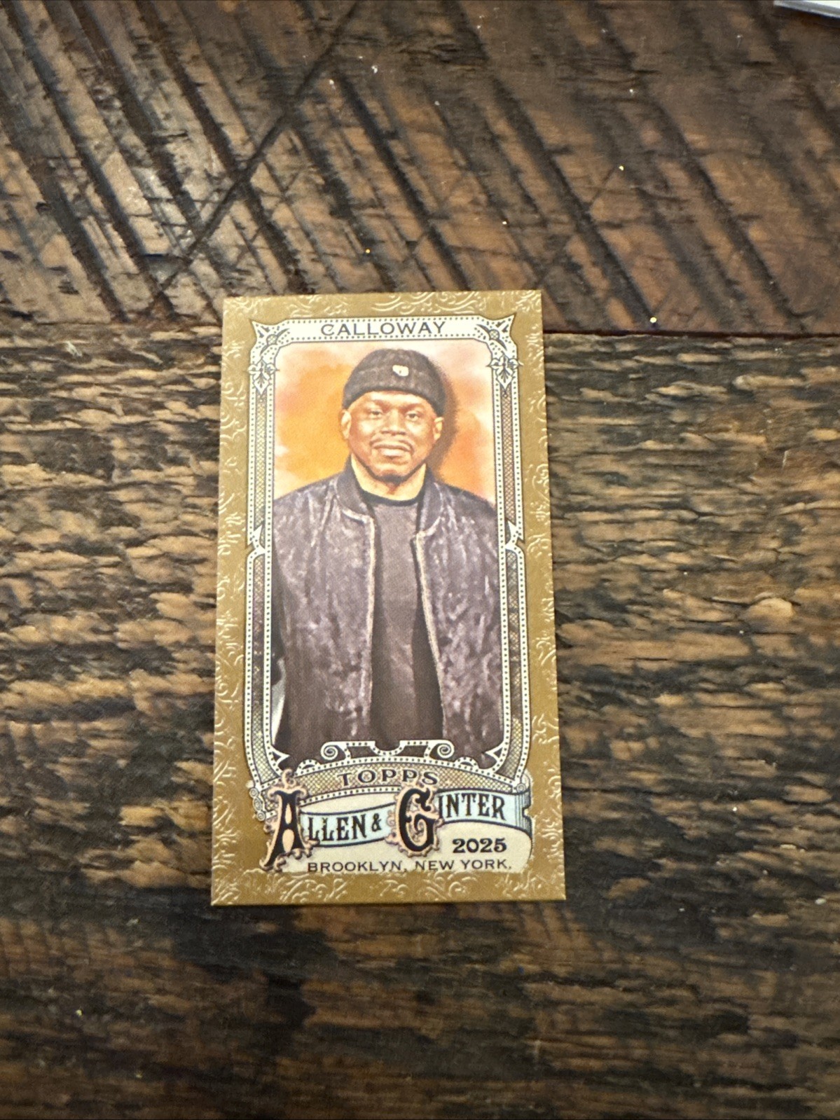 2025 Topps Allen & Ginter Sway Calloway #285 Mini Gold Border | eBay