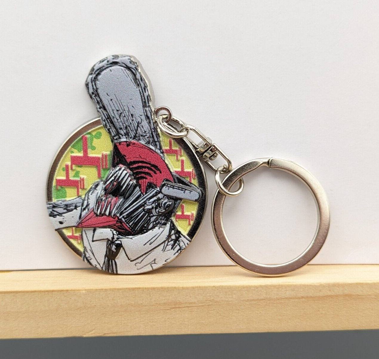 Denji Chainsaw Man 3D Metal Keychain Collection Jump Shop Official ...