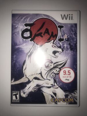 Okami (Nintendo Wii, 2008) With IGN Watermark On Cover, Complete ...