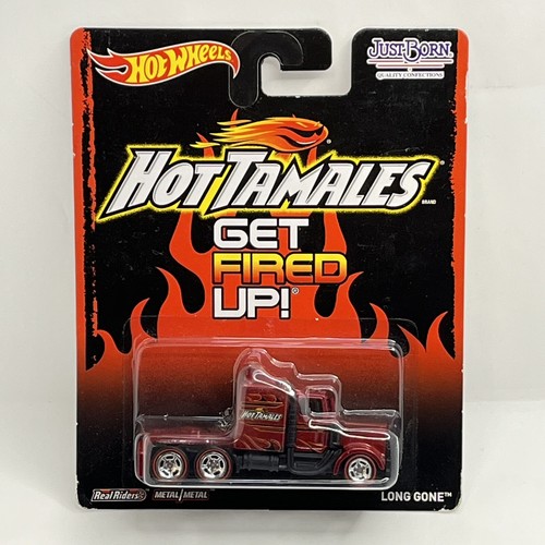 Hot Wheels Pop Culture Just Born Hot Tamales Long Gone Real Riders ...