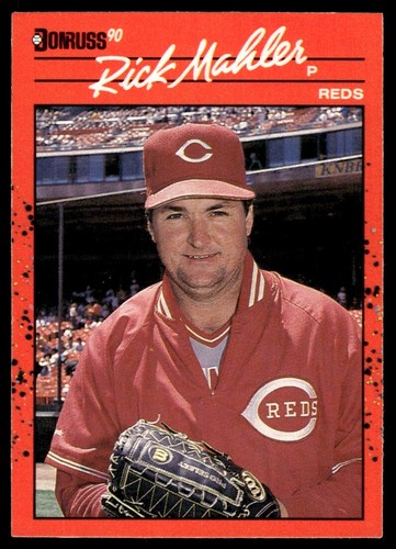 1990 Donruss Baseball Card Rick Mahler Cincinnati Reds #375 | eBay