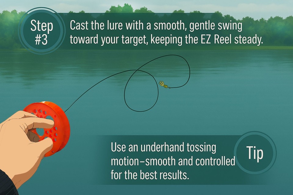EZ Reel Fishing Kit – Pocket Size -Rodless Reel -Ultimate Compact ...