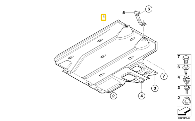 MINI R55 Underbody Right Trim 51752755792 Genuine for sale online | eBay