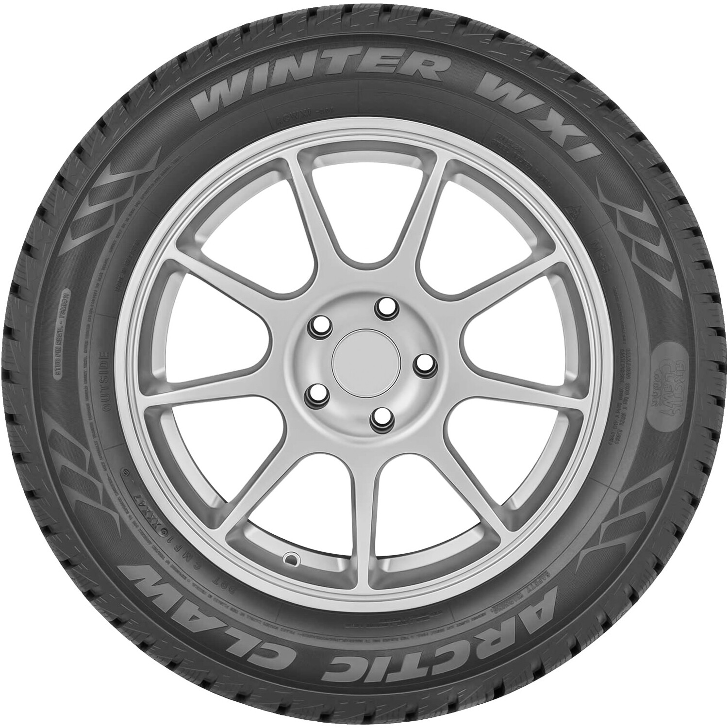 2 Tires 205/65R16 TBC Neutral Arctic Claw Winter WXI (Studdable) Snow ...