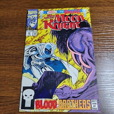 Marc Spector, Moon Knight #35. First appearance Randall Spector. Marvel ...