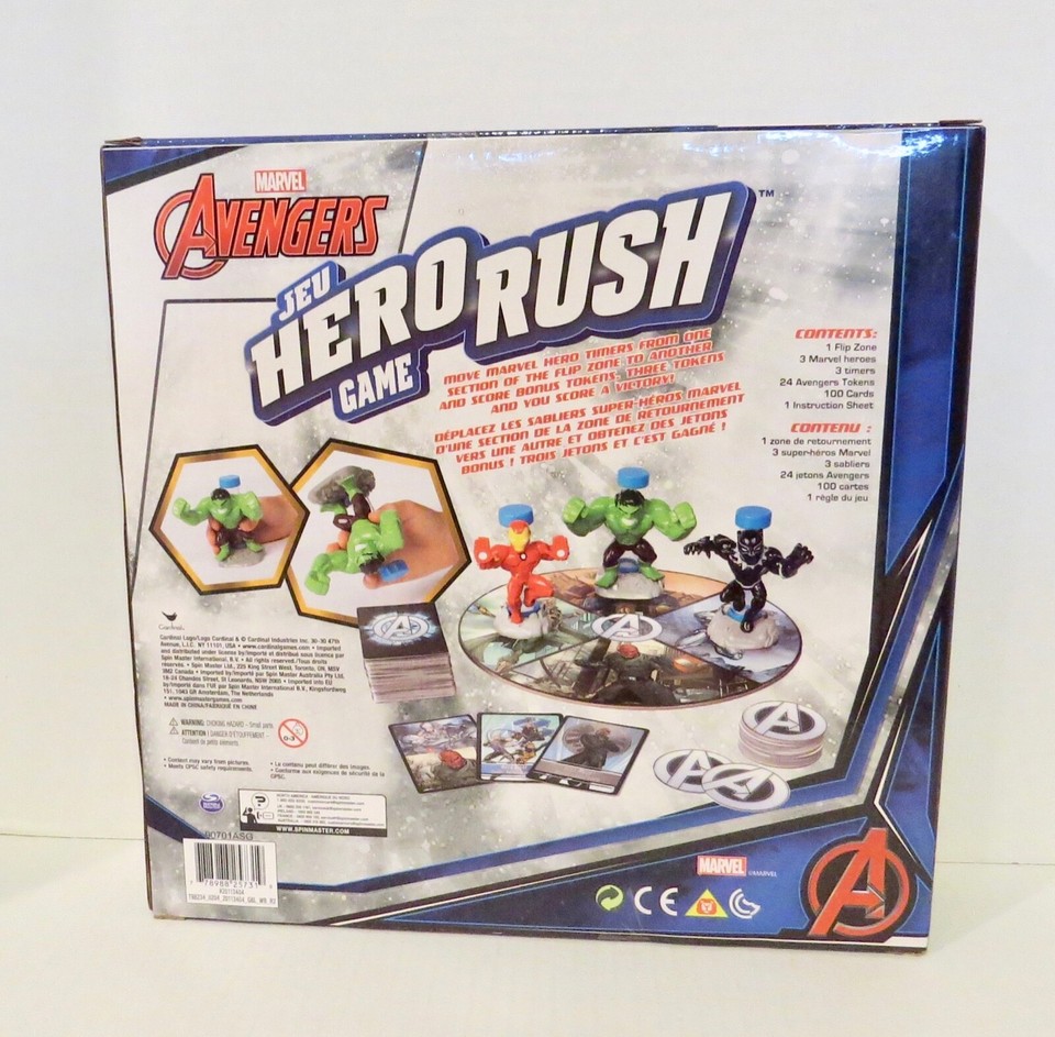 Marvel Avengers HERO RUSH Game Hulk Iron Man | eBay