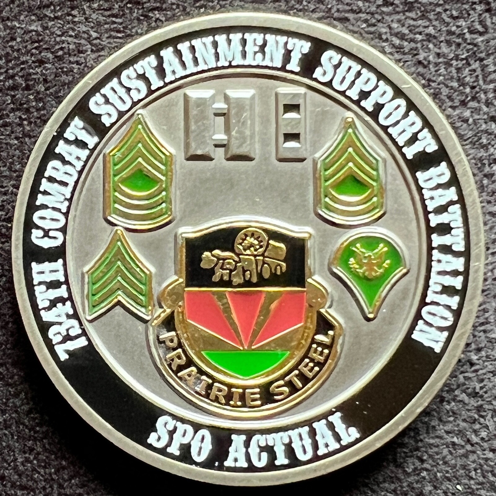 734th Combat Sustainment Support Battalion Challenge Coin | eBay