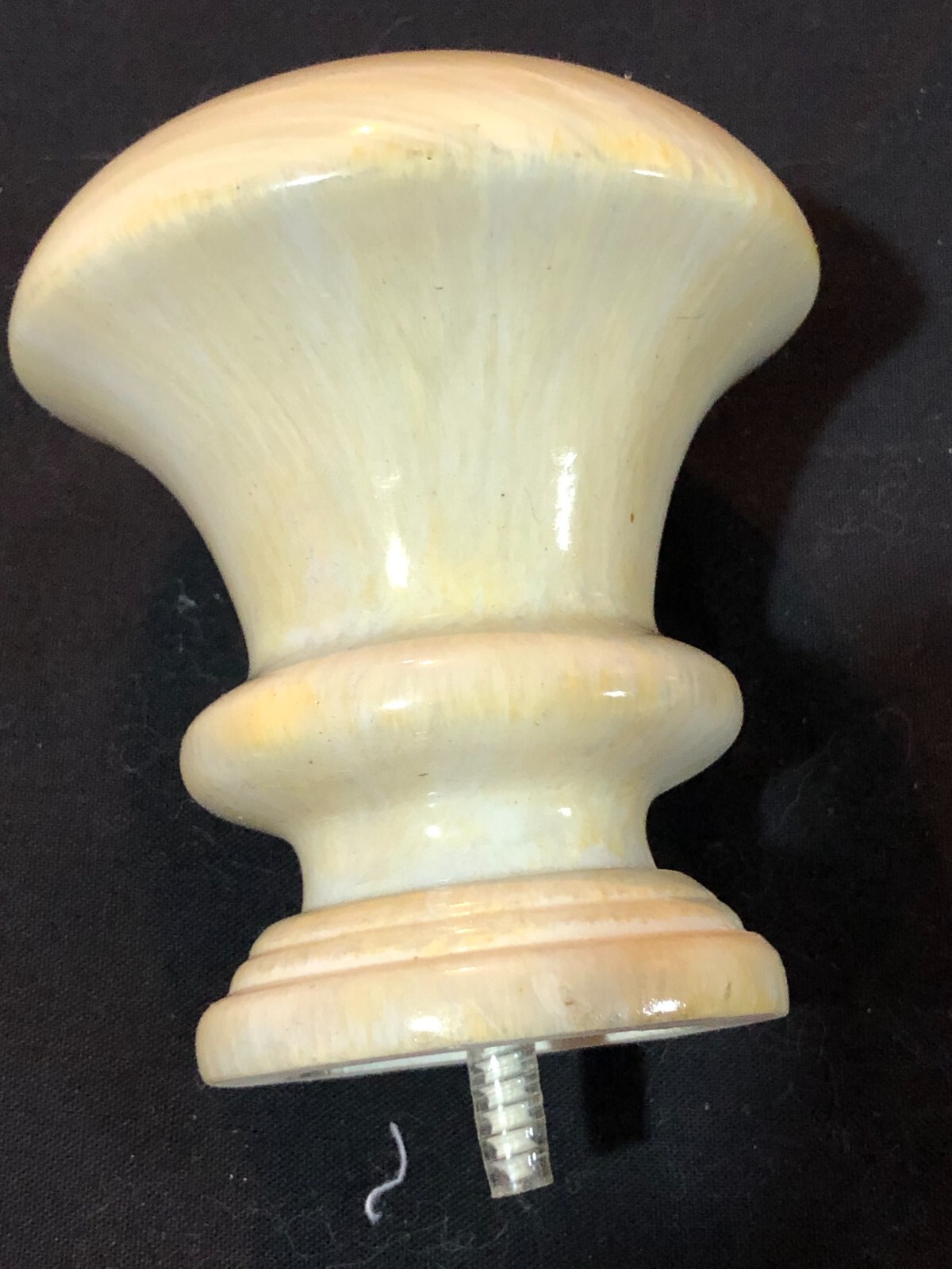 Kirsch Provincial Drapery Finial for 1 3/8" pole Smooth and Sleek | eBay