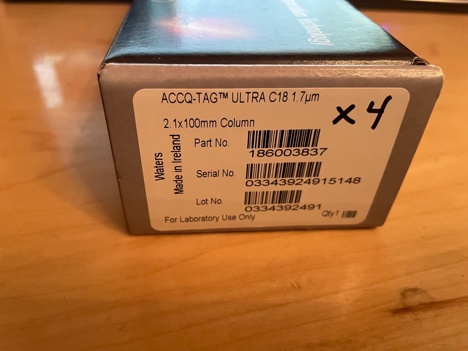 new Waters AccQ•Tag Ultra C18, 1.7 µm, 2.1 x 100 mm Column 186003837 ...