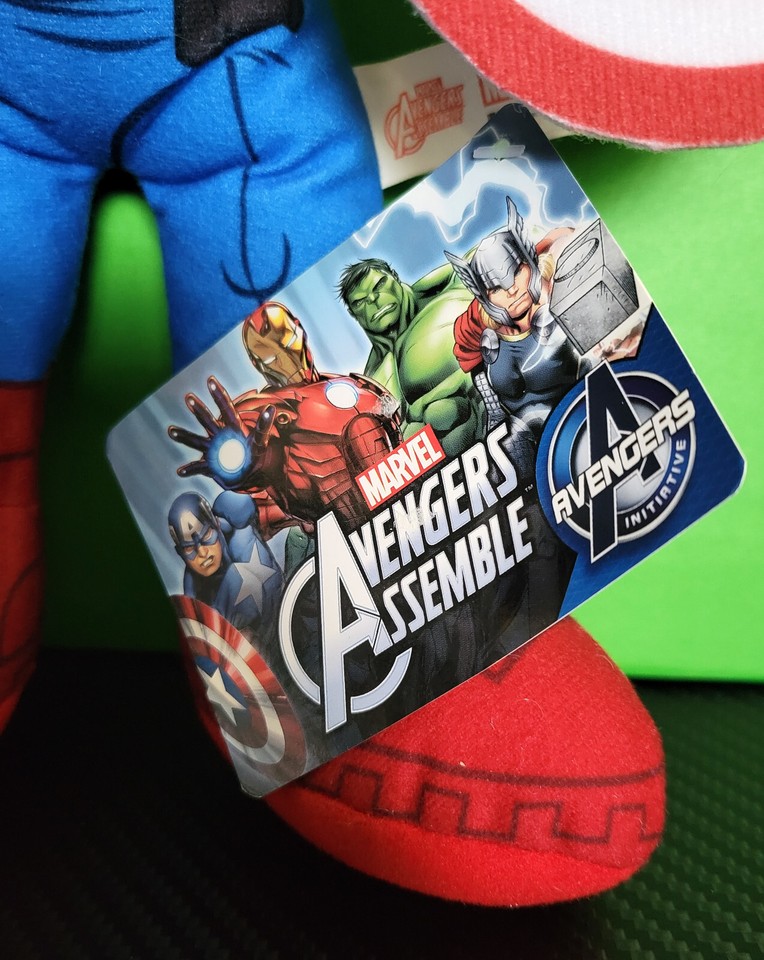Marvel Captain America 13" Plush Avengers Assemble Stuffed Toy with ...