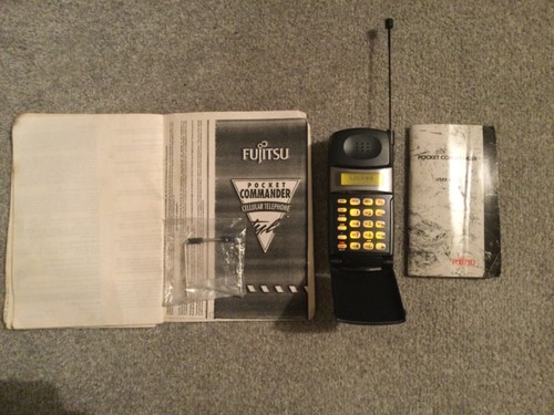 Fujitsu pocket comander rare vintage mobile phone | eBay UK