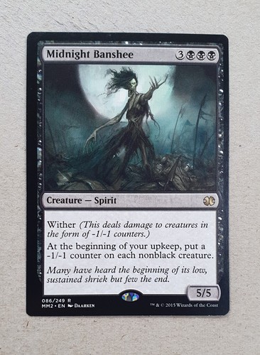 MtG - Midnight Banshee / Mitternachts-Todesfee x1 - Modern Masters 2015 ...