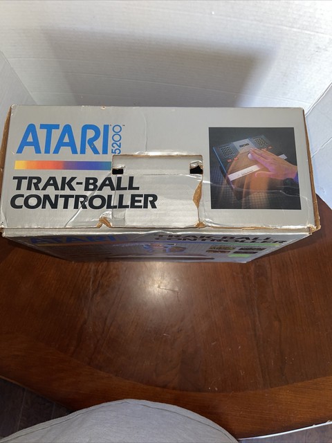 Vintage Atari 5200 Trak-Ball Trackball Controller ( Box) 1983 for sale ...