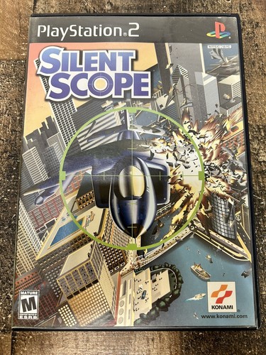 Silent Scope 1 (PS2 Sony PlayStation 2, 200) Complete W/Manual & Reg ...