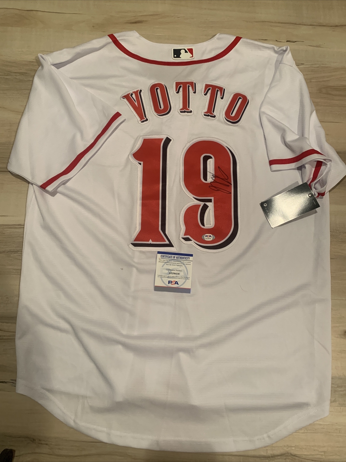 Joey Votto Autographed Memorabilia | Signed Photo, Jersey, Collectibles ...