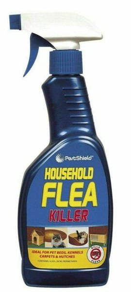 PestShield Household Pet Flea Killer Spray - 500ml for sale online | eBay