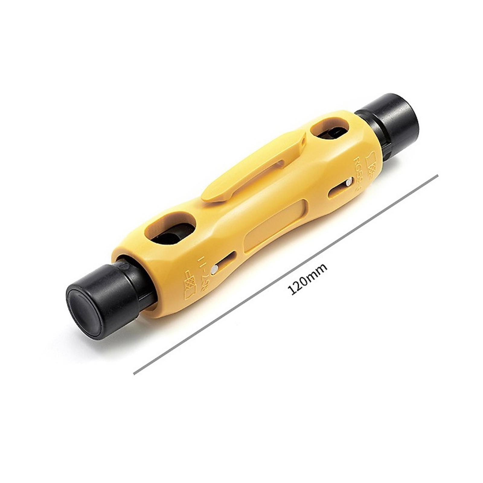 Coaxial Cable Sripper Wire Cutter Stripping Pliers Kit For RG59 RG11 ...