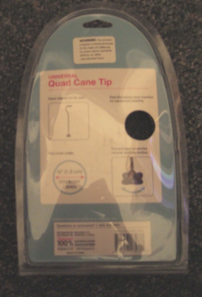 New Walgreens Universal Quad Cane Tip | eBay
