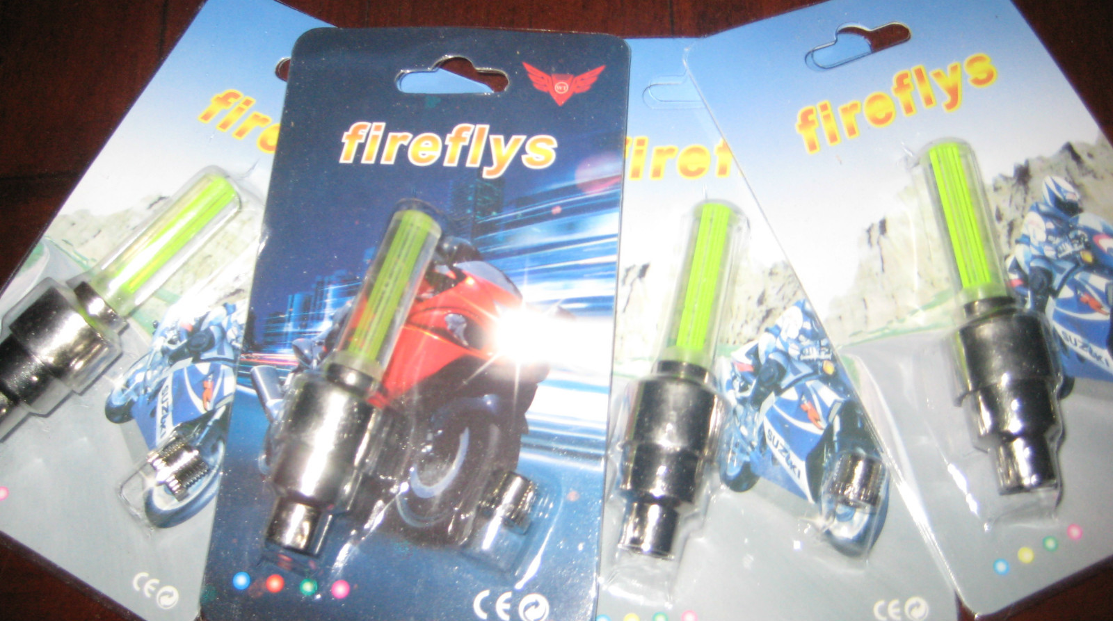 USA SELLER! Set 4 LED VALVE STEM CAR RIM HUBCAPS TIRE LIGHTS PIMP YOUR ...