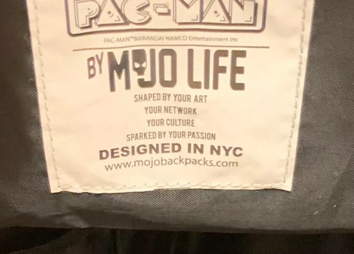 Pac-Man x MOJO Life Backpack 17” | eBay