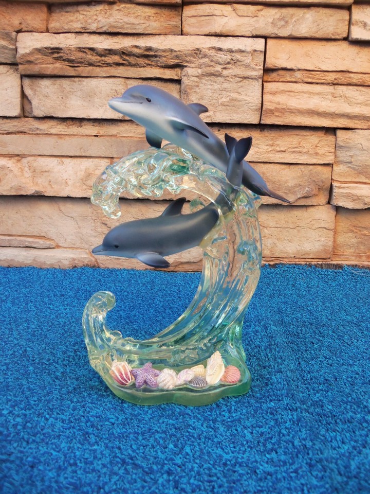 Lenox Dolphins Wave Divers" Figurine - Excellent Condition | eBay