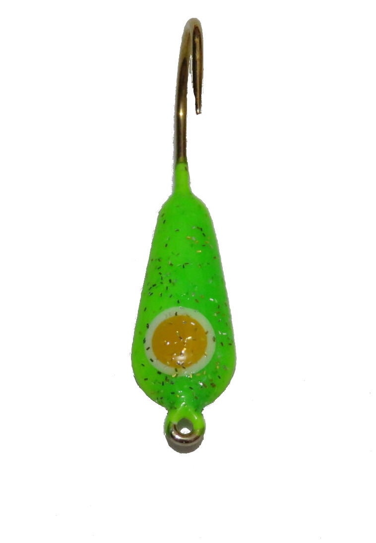Large Tear Drop Blade Style Ice Fishing Jigs | eBay