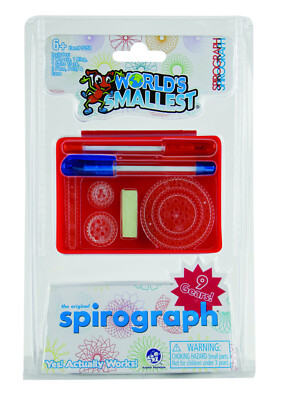 World's Smallest SPIROGRAPH Art Toy Mini Travel Miniature | eBay