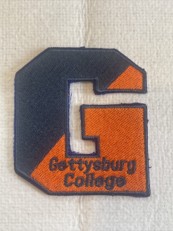 Gettysburg College bullets Vintage Embroidered Iron On Patch 2.5” X 2. ...