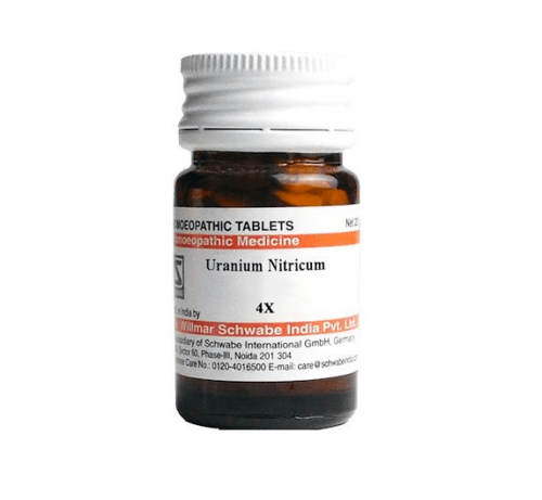 2 X Willmar Schwabe India Uranium Nitricum Trituration Tablet 4x 2 X 20 ...