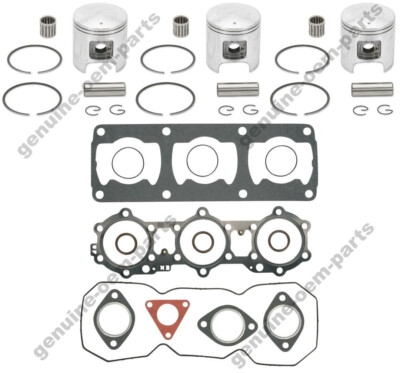 1997 Polaris XLT 600 Limited Ltd Pistons Top End Rebuild Kit Gasket ...