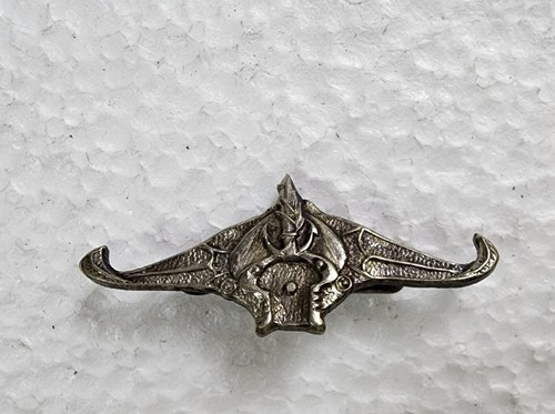 israel IDF ARMY pin vtg WHITE METAL RARE NAVY? | eBay