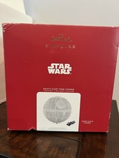 Star Wars Hallmark Death Star Musical Tree Topper