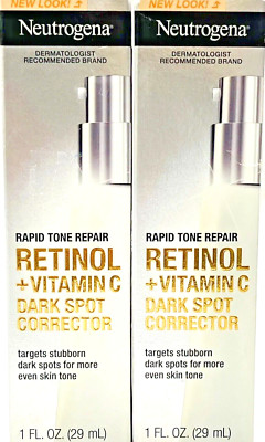 LOT OF 2 Neut retinol + vitamin C dark spot corrector 1oz each NEW LOOK ...