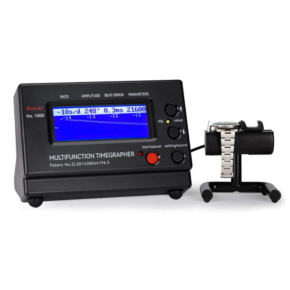 Weishi No.1000 Timing Timegrapher Accuracy Mechanical Watch Tester ...