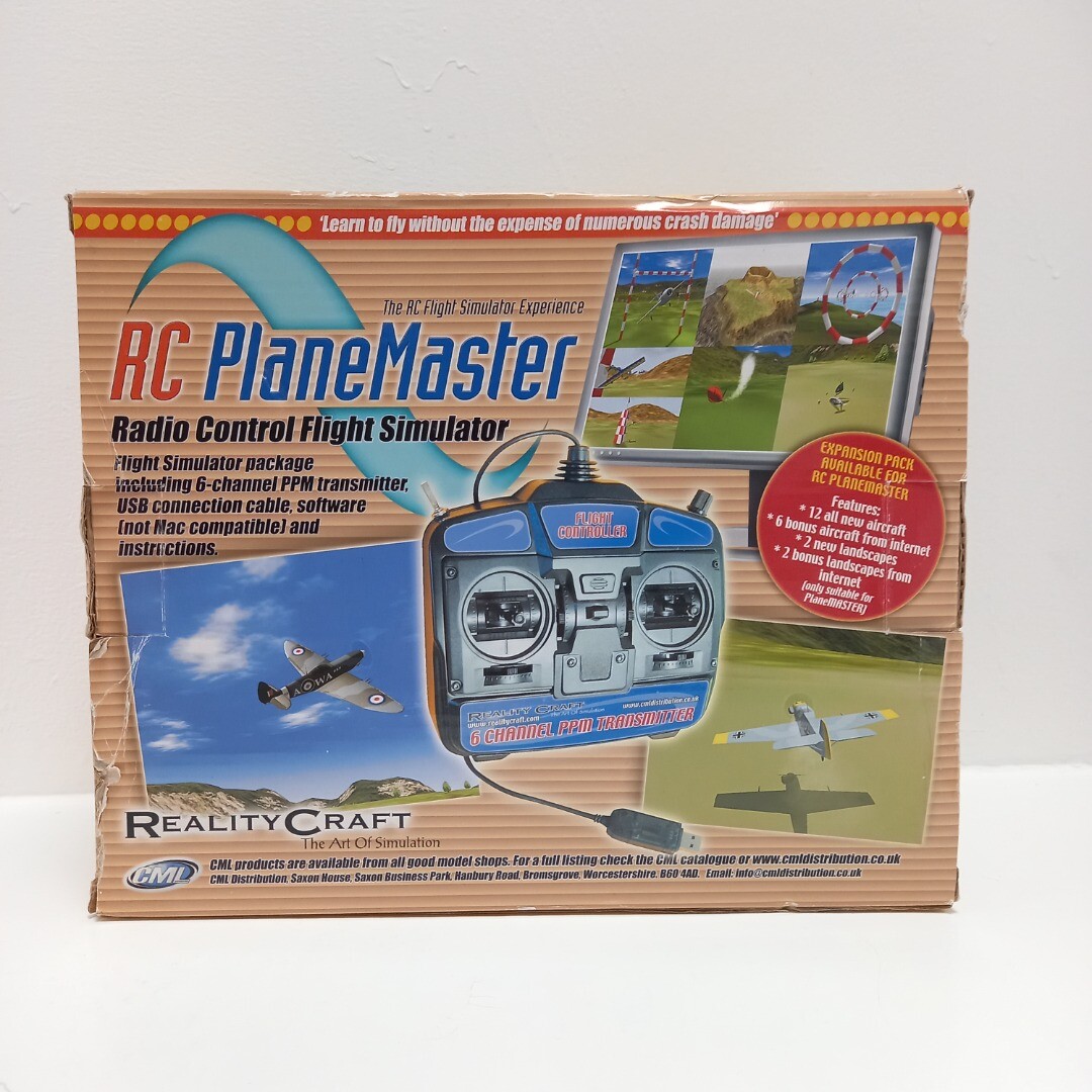 RC Plane Master Flight Simulator Radio Control Boxed RMF48-SJT | eBay