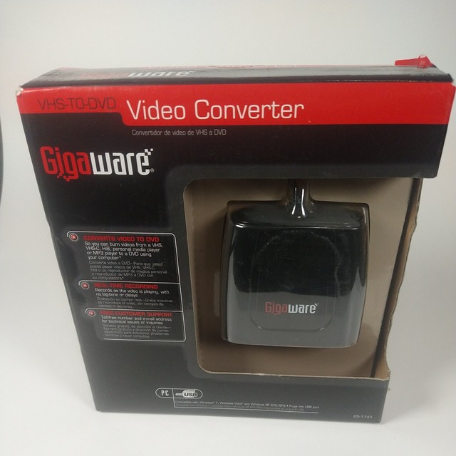 Gigaware 2501141 VHS to DVD Video Converter for sale online | eBay