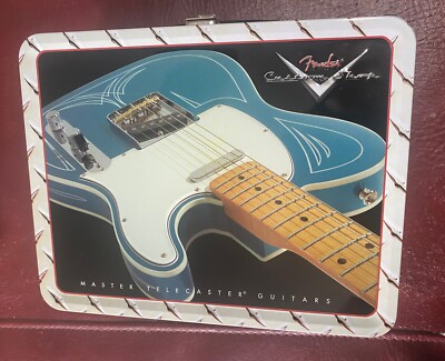 Fender Stratocaster Lunch box . Limited edition with thermos and ...