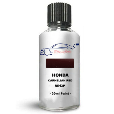 Touch Up Paint For Honda Civic 4Dr Carnelian Red R543P Chip Scuff Brush ...