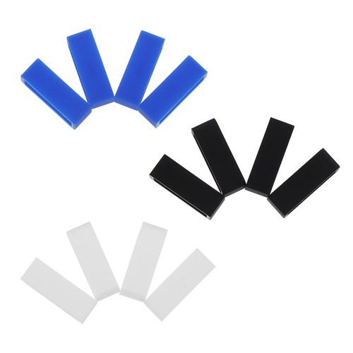 12 Pcs Watch Strap Loop Ring Keepers Premium Silicone Rubber ...