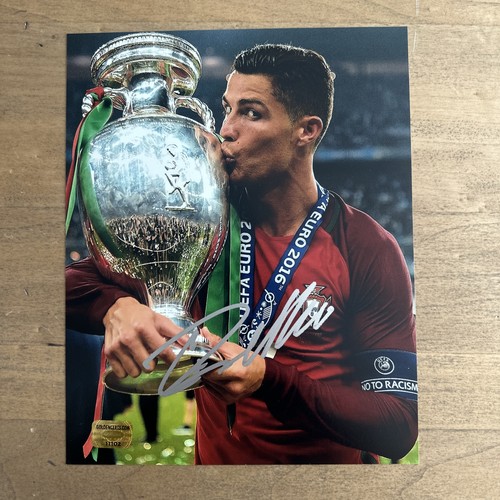 Cristiano Ronaldo Real Madrid Autographed 8x10 Photo With COA | eBay
