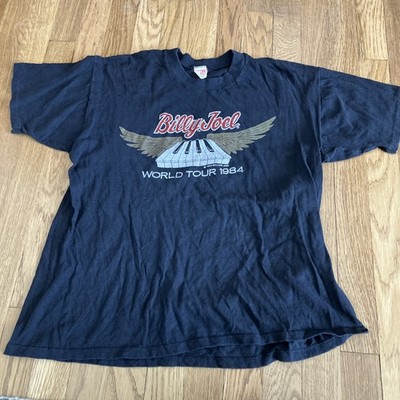 Vintage 1984 Billy Joel Keeping The Faith Tour Band Crew Member T-Shirt ...