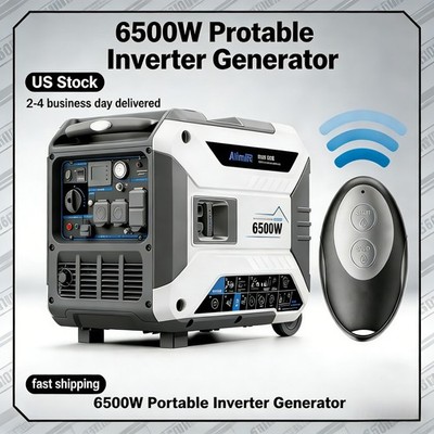 6500 Watt Inverter Generator 4-Stroke Engine Gas LPG 11L Remote Start ...