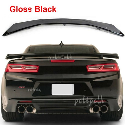 For 2016-2023 Chevy Camaro RS SS ZL1 ABS Rear Trunk Spoiler Wing Gloss ...