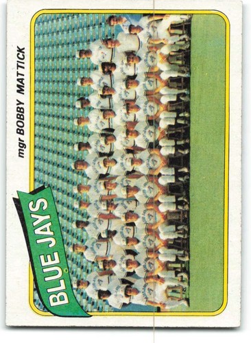 1980 Topps #577 Bob Mattick EX/NM Blue Jays MG ID:293364 | eBay
