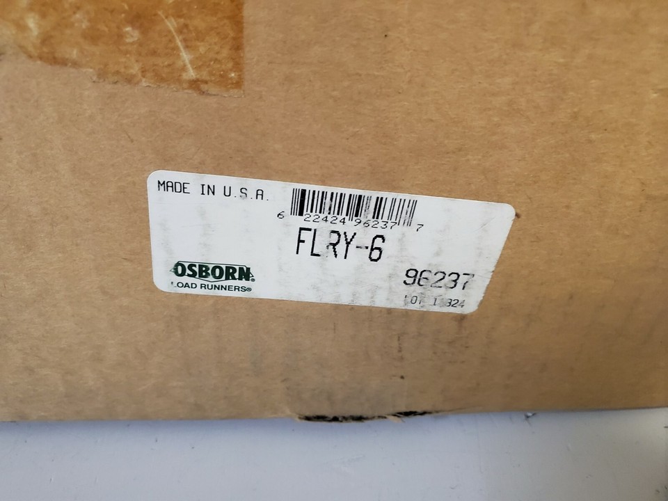 NEW IN BOX! OSBORN FLANGED YOKE STYLE LOAD RUNNER FLRY-6 | eBay