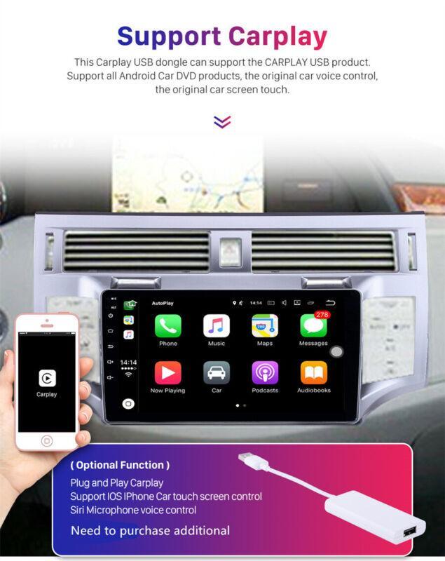9 Inch Car For 2006-2010 Toyota Avalon Android 10.0 Stereo Radio GPS ...