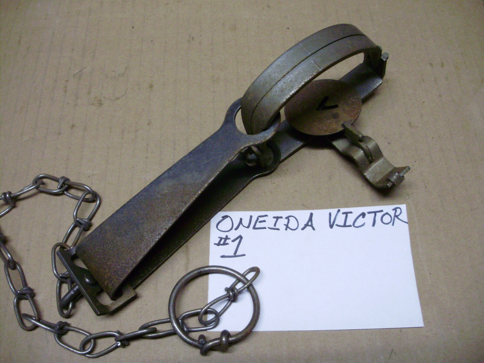 Oneida Victor Foot Traps, #1 Stop Loss & #1 Regular | eBay
