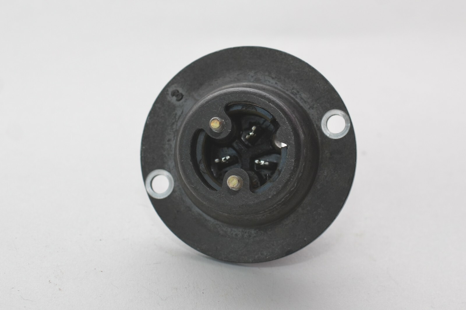 3-pin Gross-Tuchel Chassis Plug f. Neumann / Telefunken Tube Microphone ...