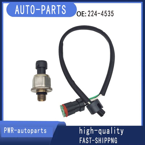 Fuel Oil Pressure Sensor 224-4535 For Caterpillar CAT Engine C11 C13 ...