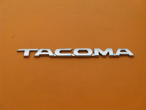 2005-2015 TOYOTA TACOMA SIDE DOOR REAR TAIL GATE EMBLEM LOGO BADGE ...